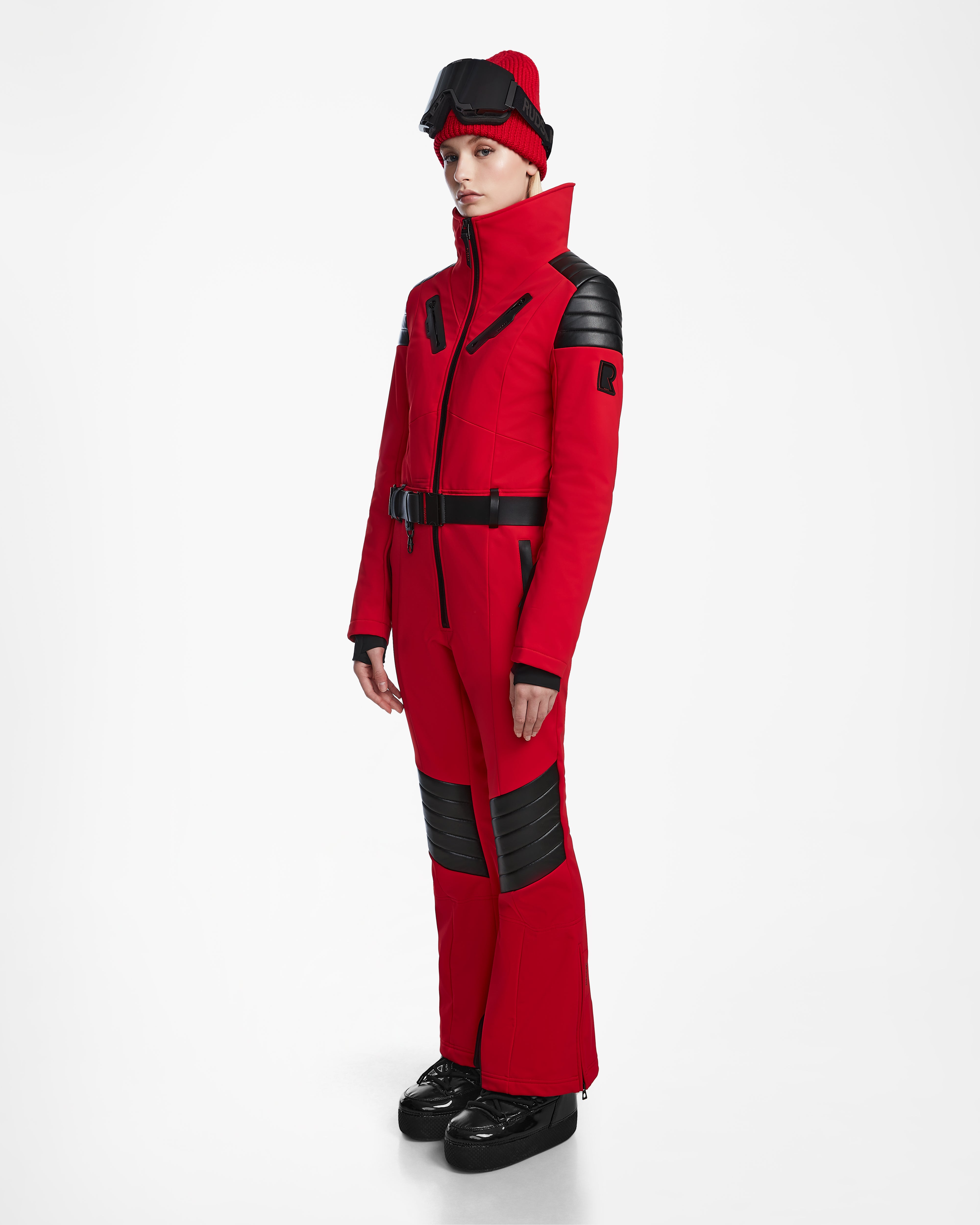 RUDSAK ARLEY Flame Red Women's Ski Suit | Tech & Style – Rudsak