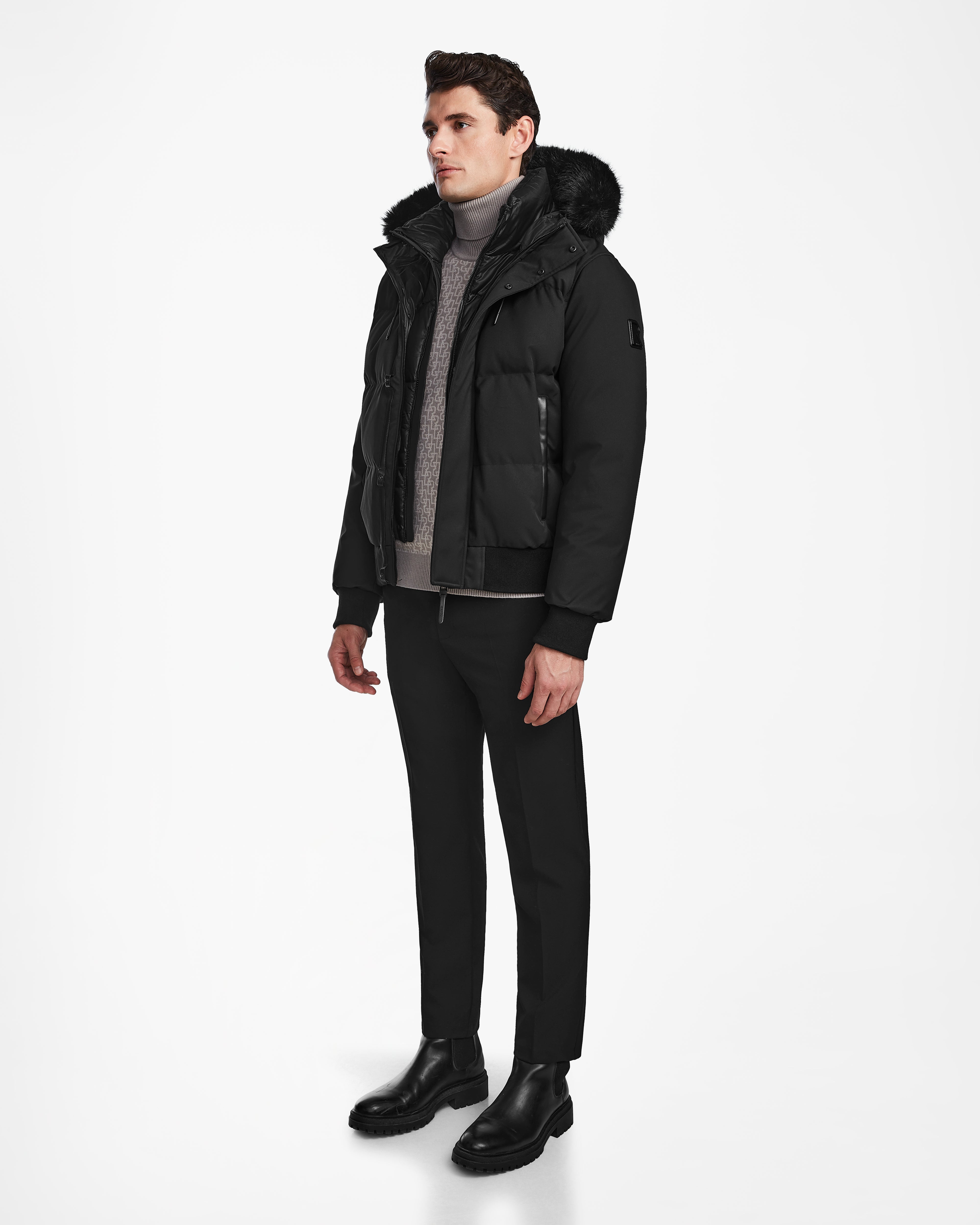 Men's Down Puffer DALLAS Black | RUDSAK – Rudsak