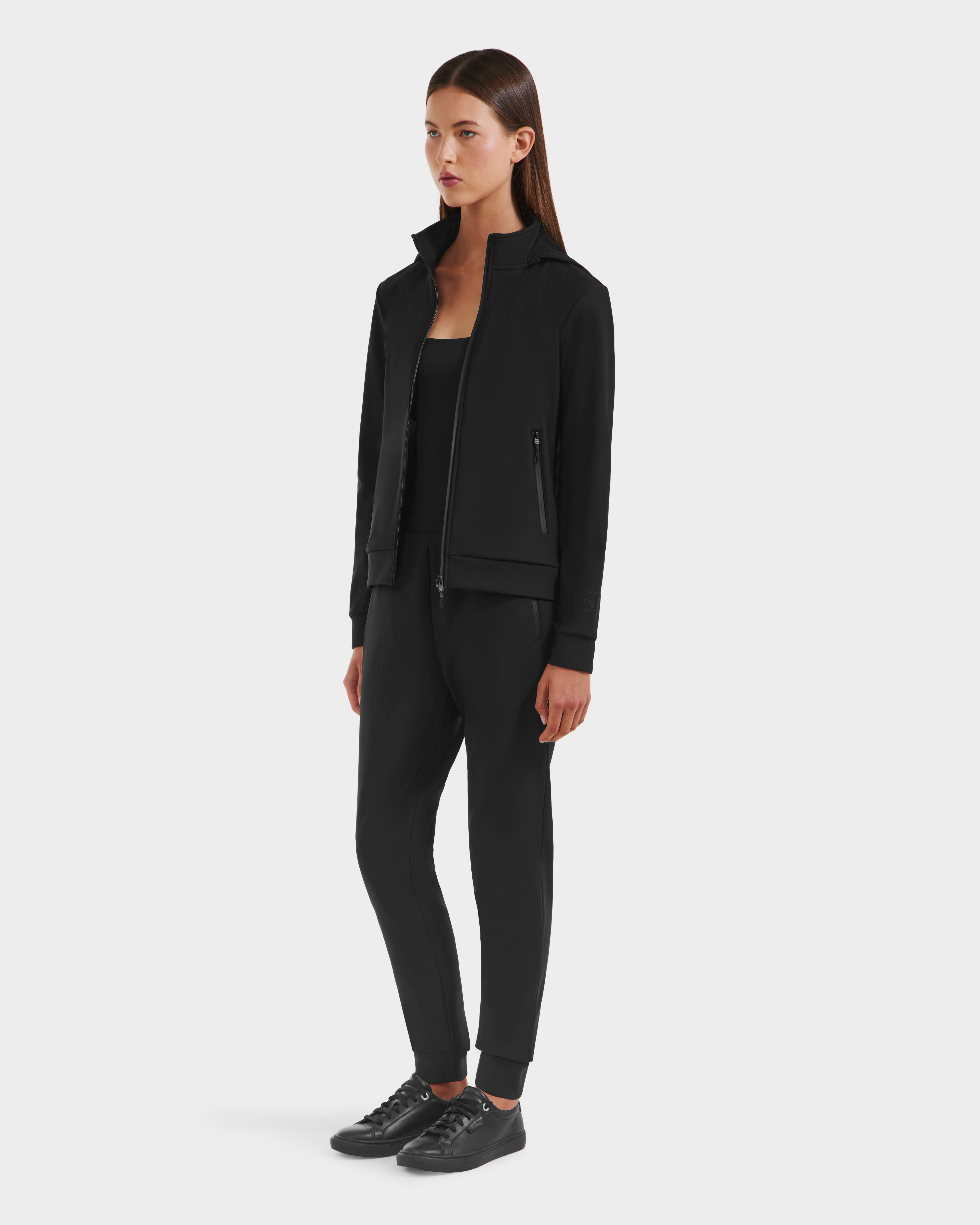 Deriam Women's Noir Veste à fermeture éclair sportive - Léger et ...