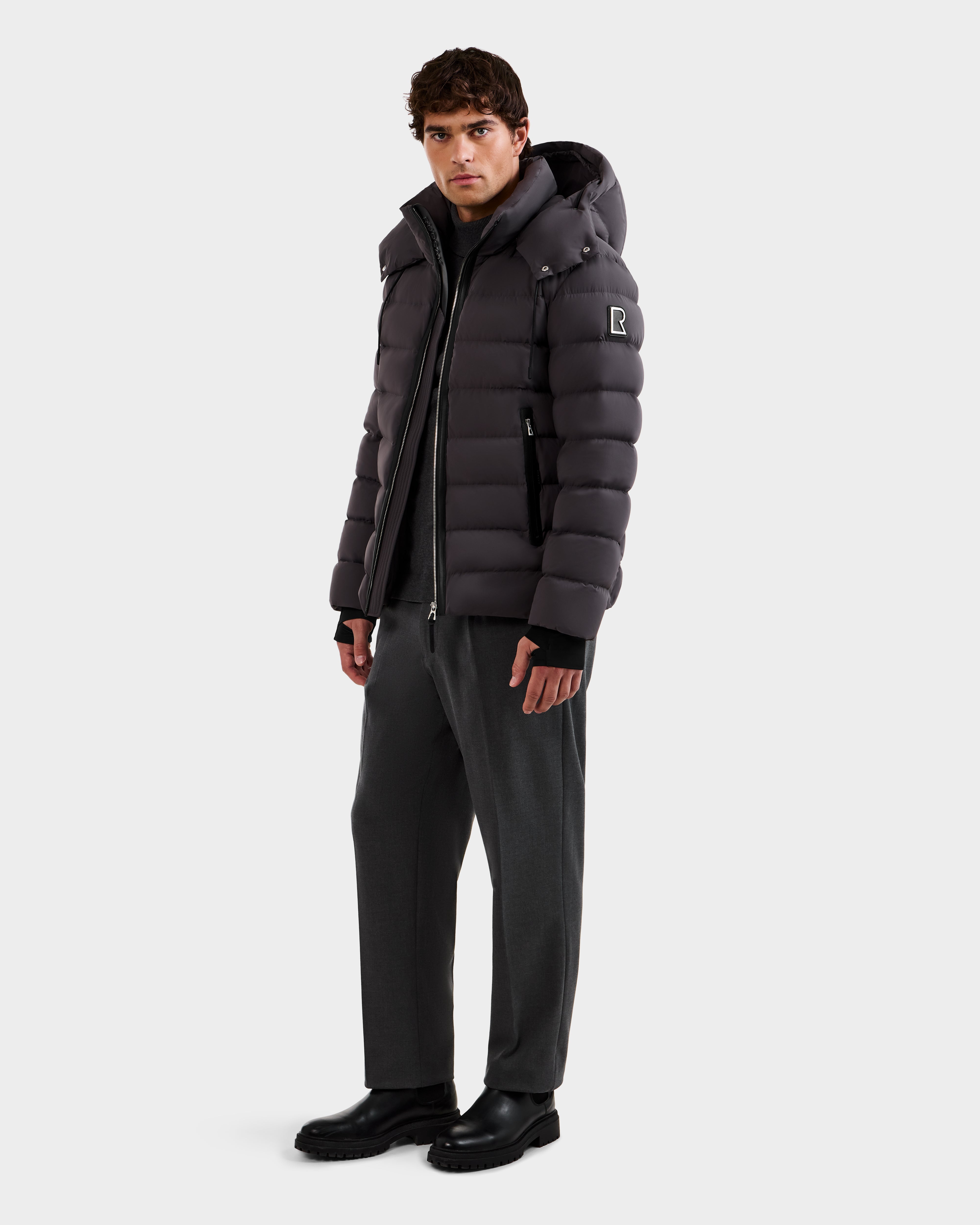 RUDSAK NAVAN Men's Quilted Down Puffer | All-Weather Warmth – Rudsak