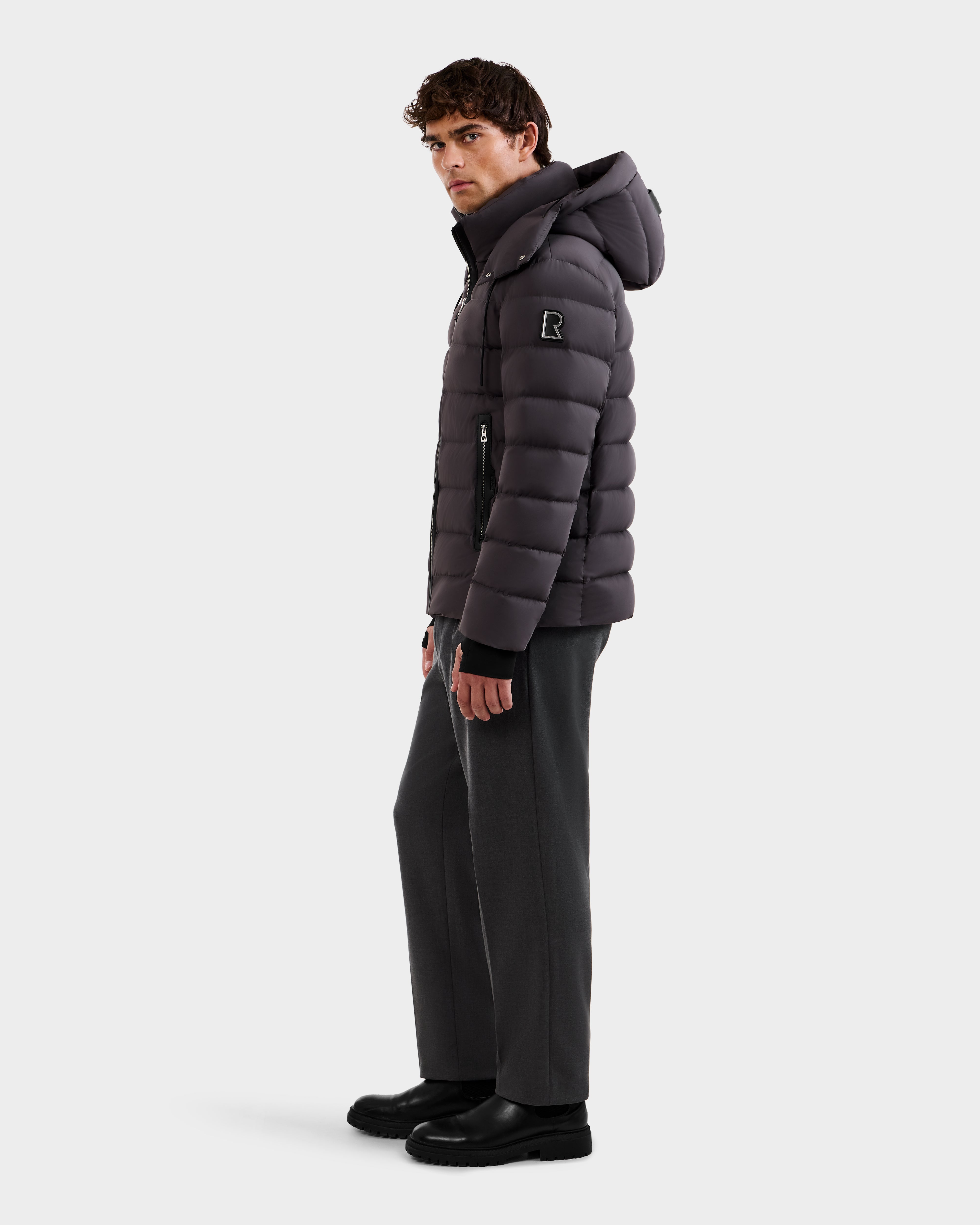 RUDSAK NAVAN Men's Quilted Down Puffer | All-Weather Warmth – Rudsak
