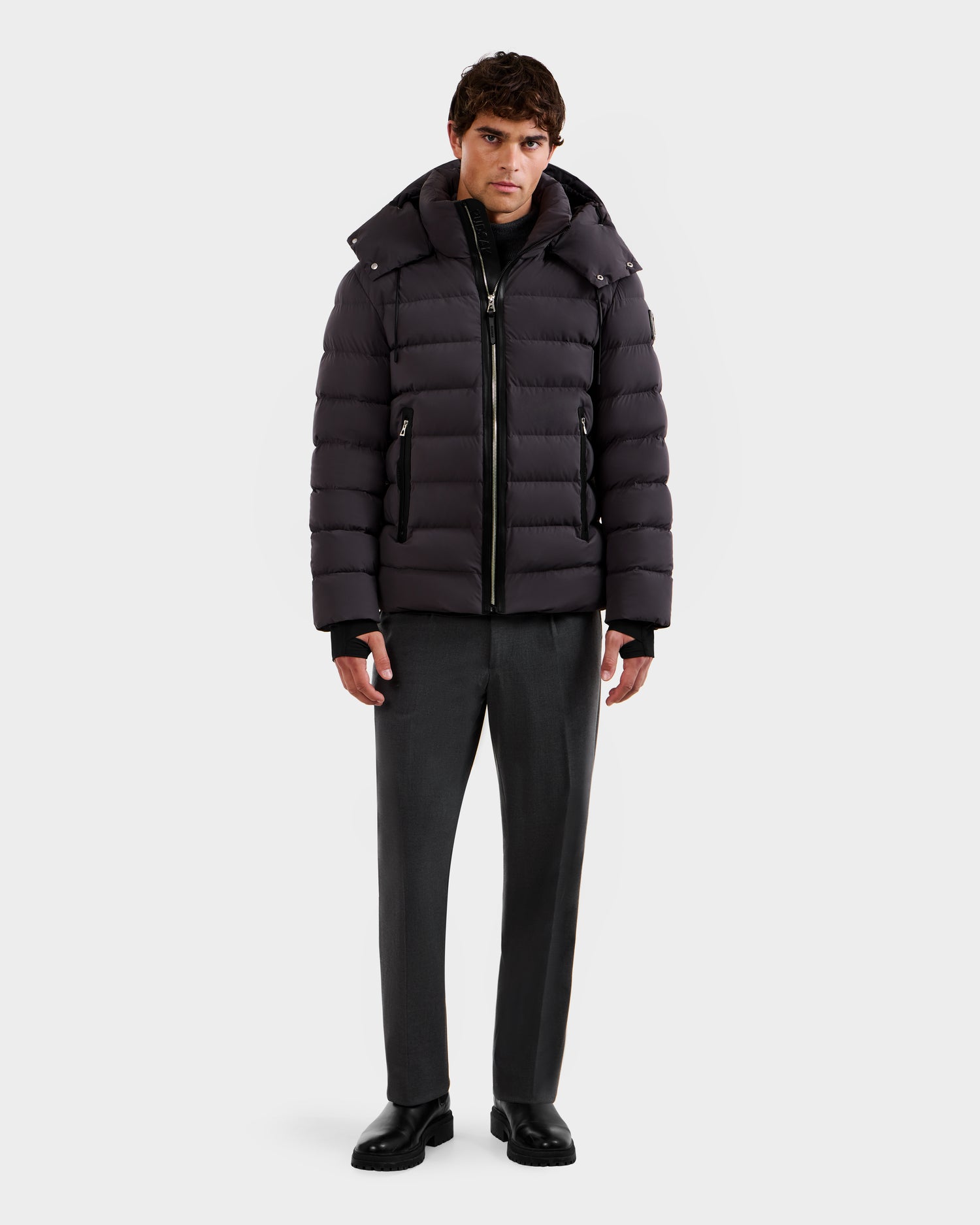 RUDSAK NAVAN Men's Quilted Down Puffer | All-Weather Warmth – Rudsak