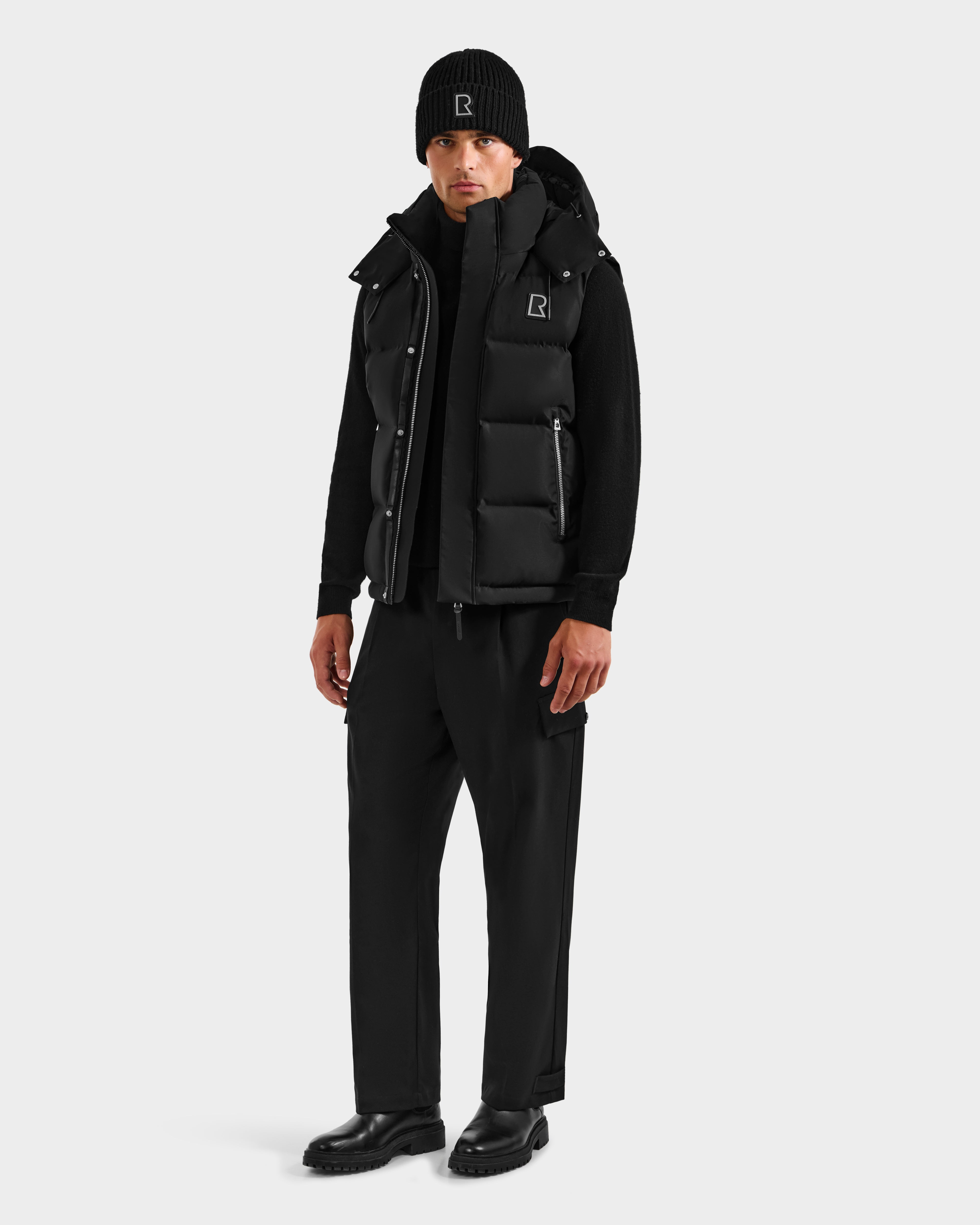 RUDSAK REN H Men's Quilted Down Puffer Vest - Warmth & Style – Rudsak