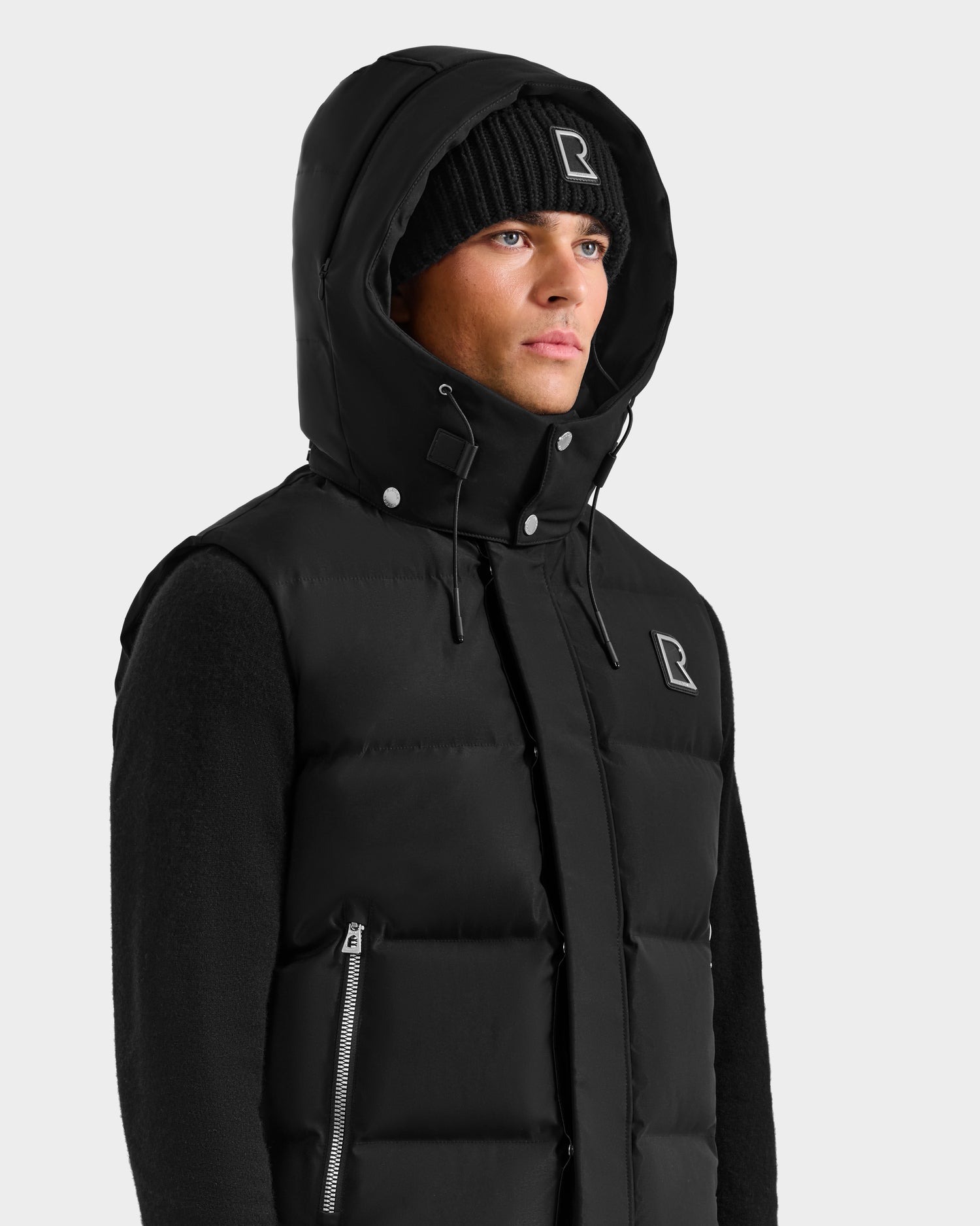 RUDSAK REN H Men's Quilted Down Puffer Vest - Warmth & Style – Rudsak