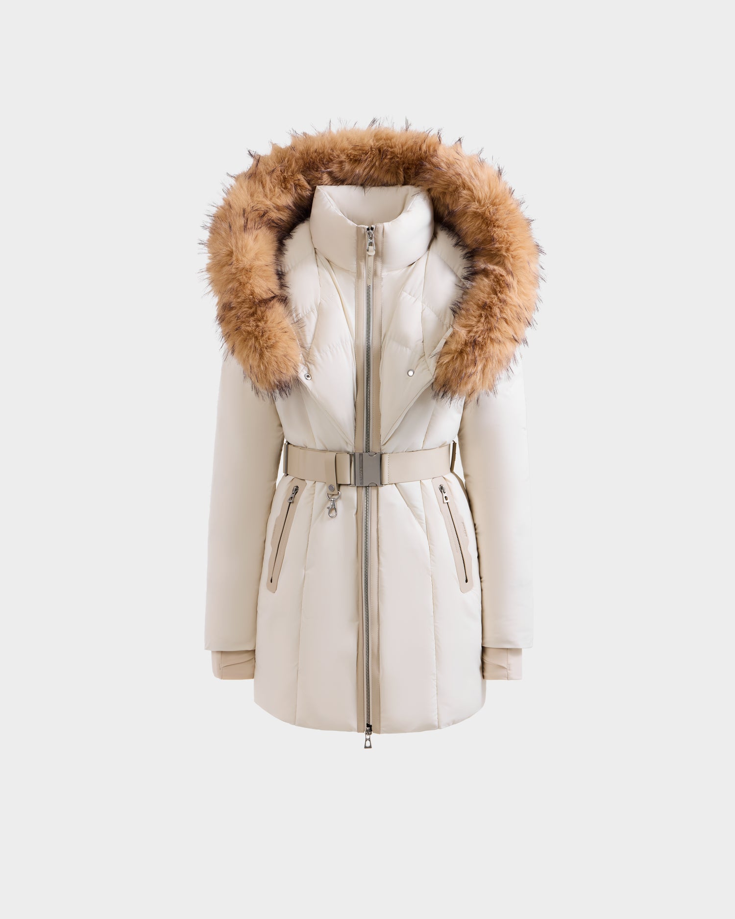 RUDSAK MODA Down Parka - Warmest Winter Coat with Leather Belt – Rudsak