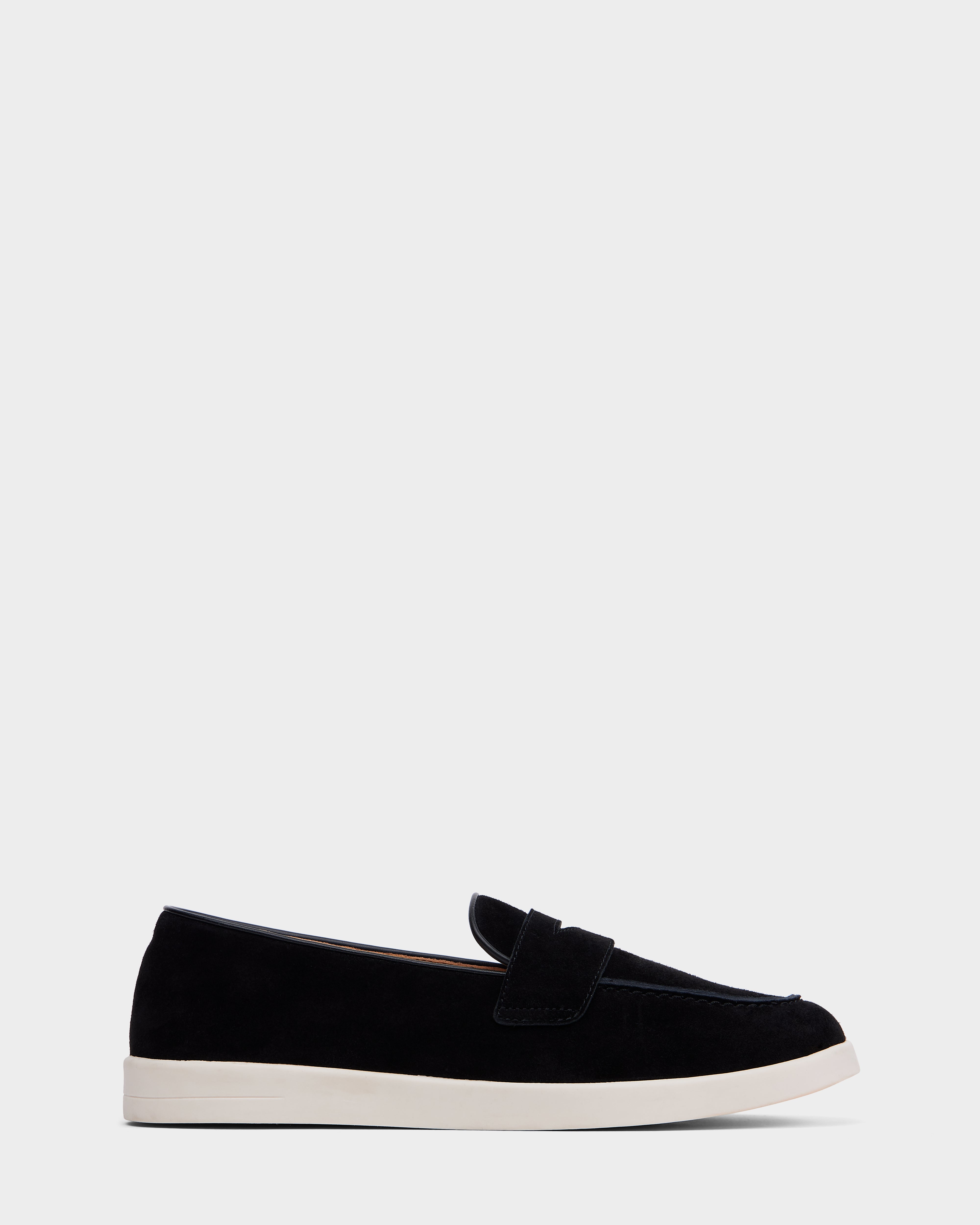 RUDSAK RABECCA Black Suede Loafers - Elegant Women's Slip-Ons – Rudsak