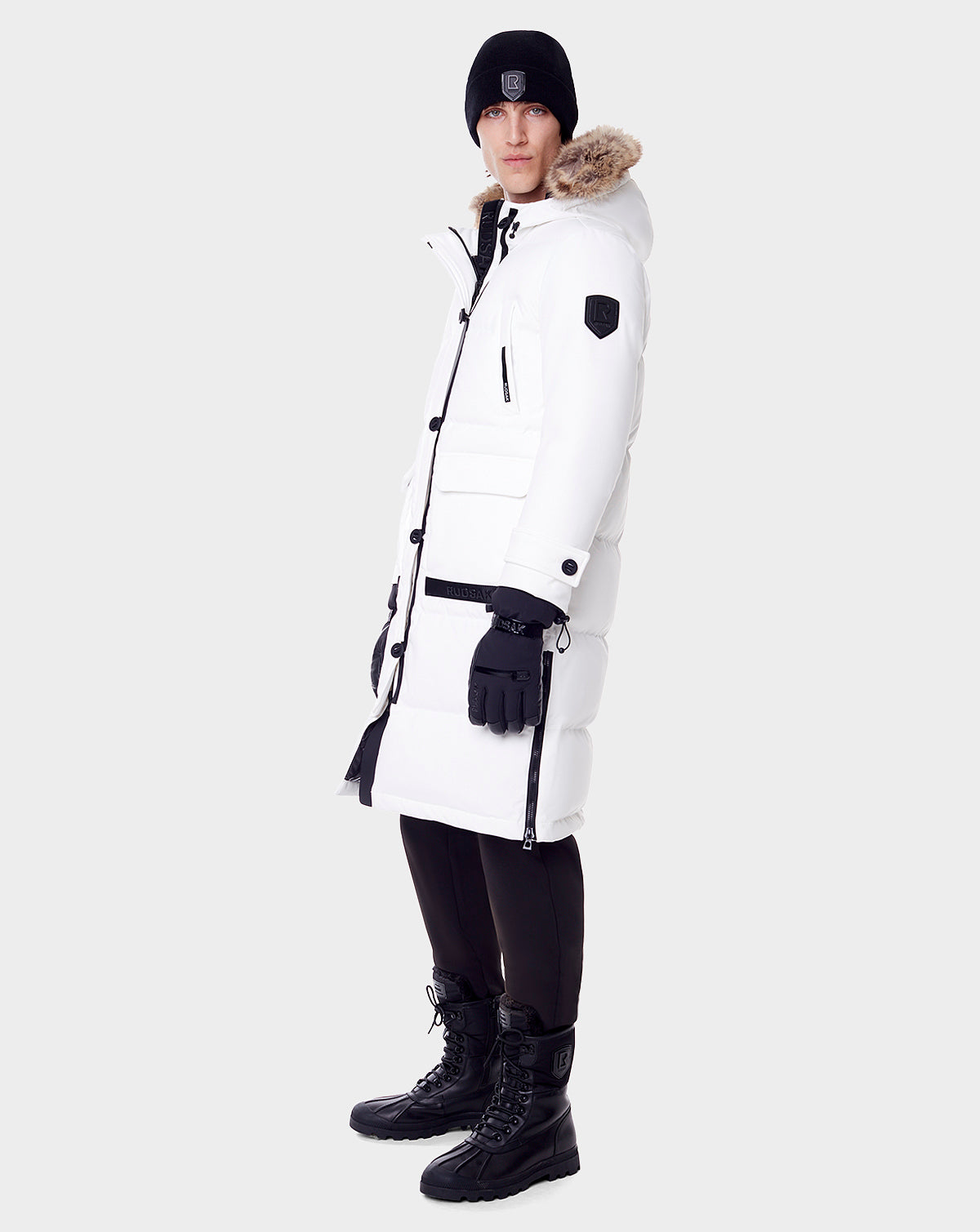 Unisex Down Puffer Masoka Optic White | RUDSAK – Rudsak