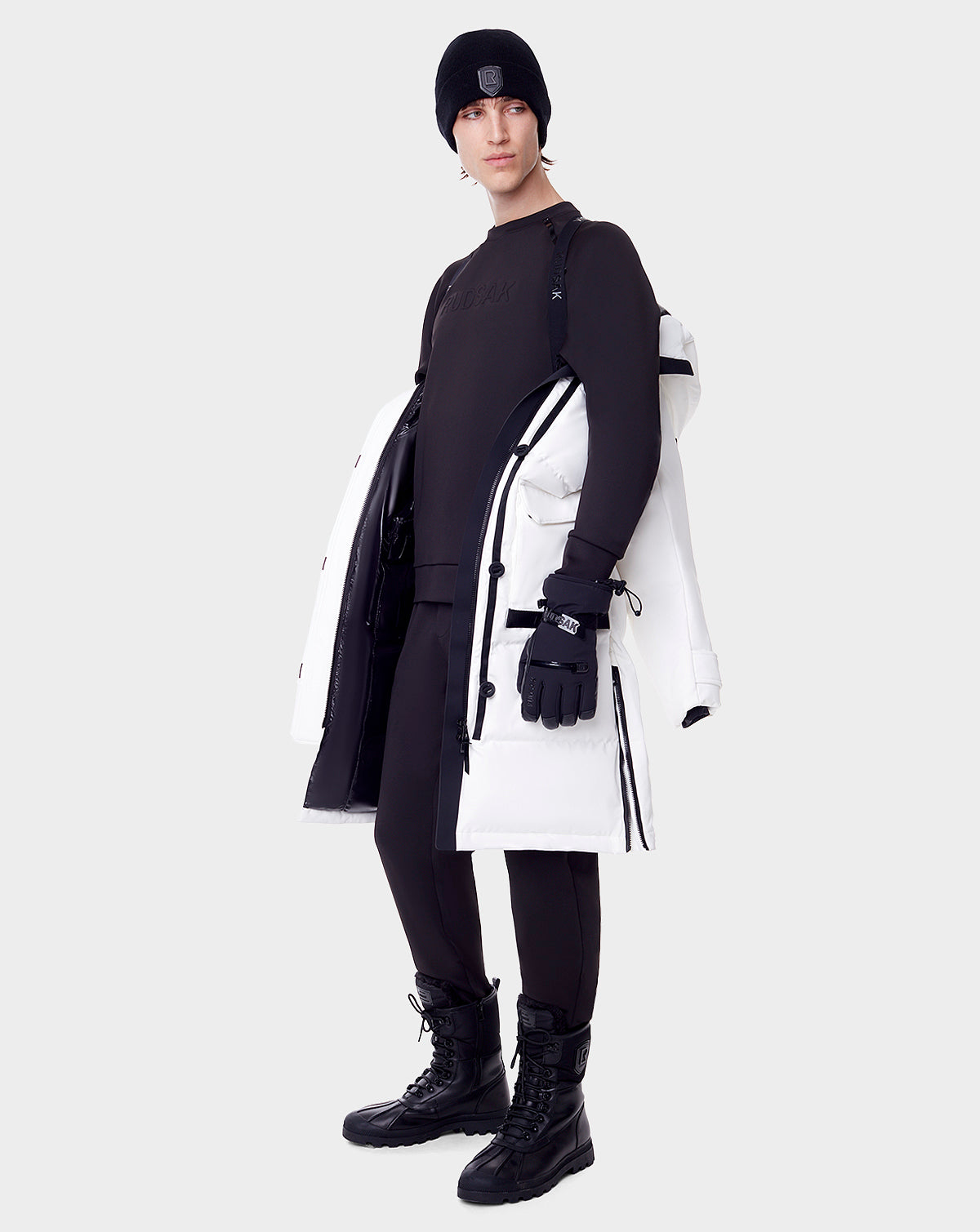 Unisex Down Puffer Masoka Optic White | RUDSAK – Rudsak