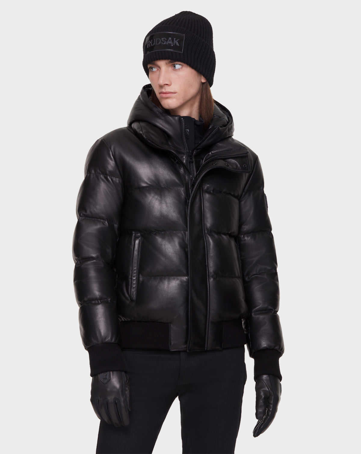 Men's down puffer BONDX Black | RUDSAK – Rudsak