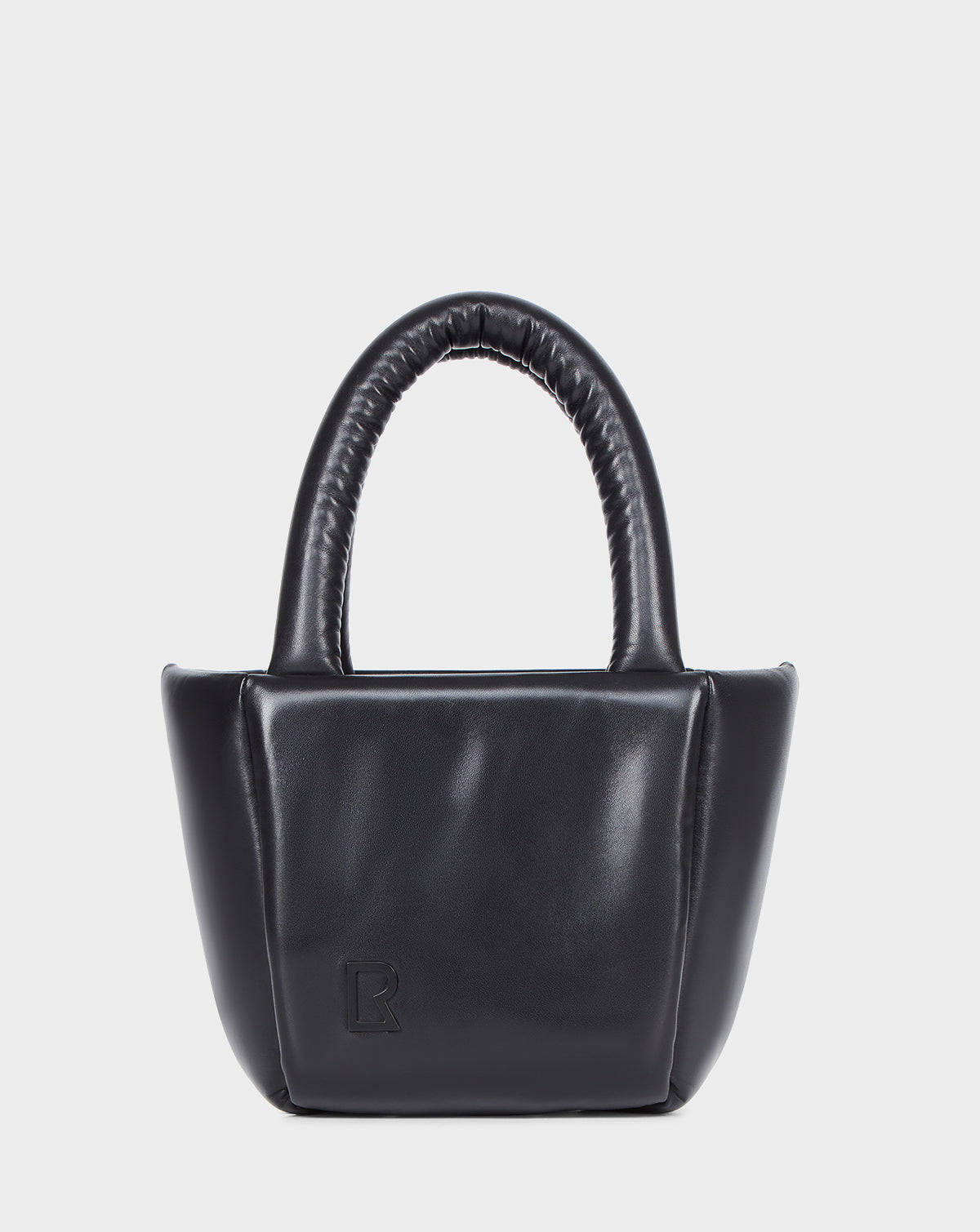Women's mini leather tote RACKEL Black | RUDSAK – Rudsak
